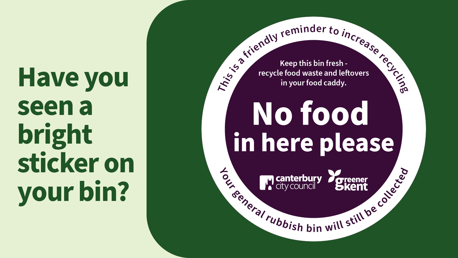 Food waste campaign - your questions answered - Canterbury Newsroom