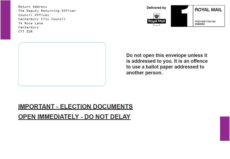 Important information about postal votes - Canterbury Newsroom